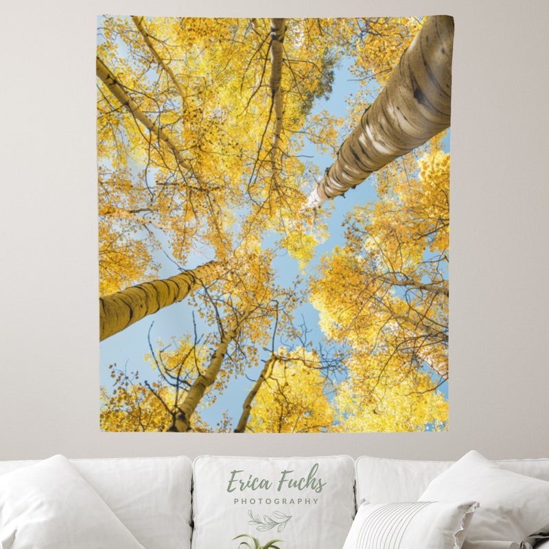 Yellow Tapestry - Etsy
