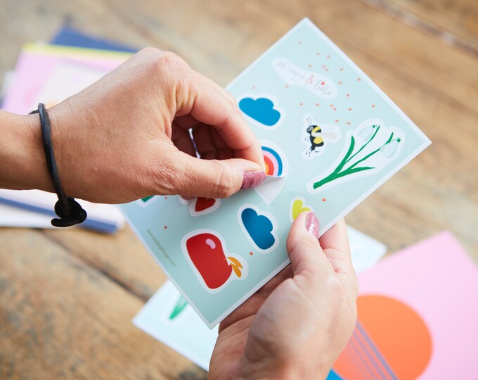 Sticker Sheet / Sticker Good Mood - Etsy