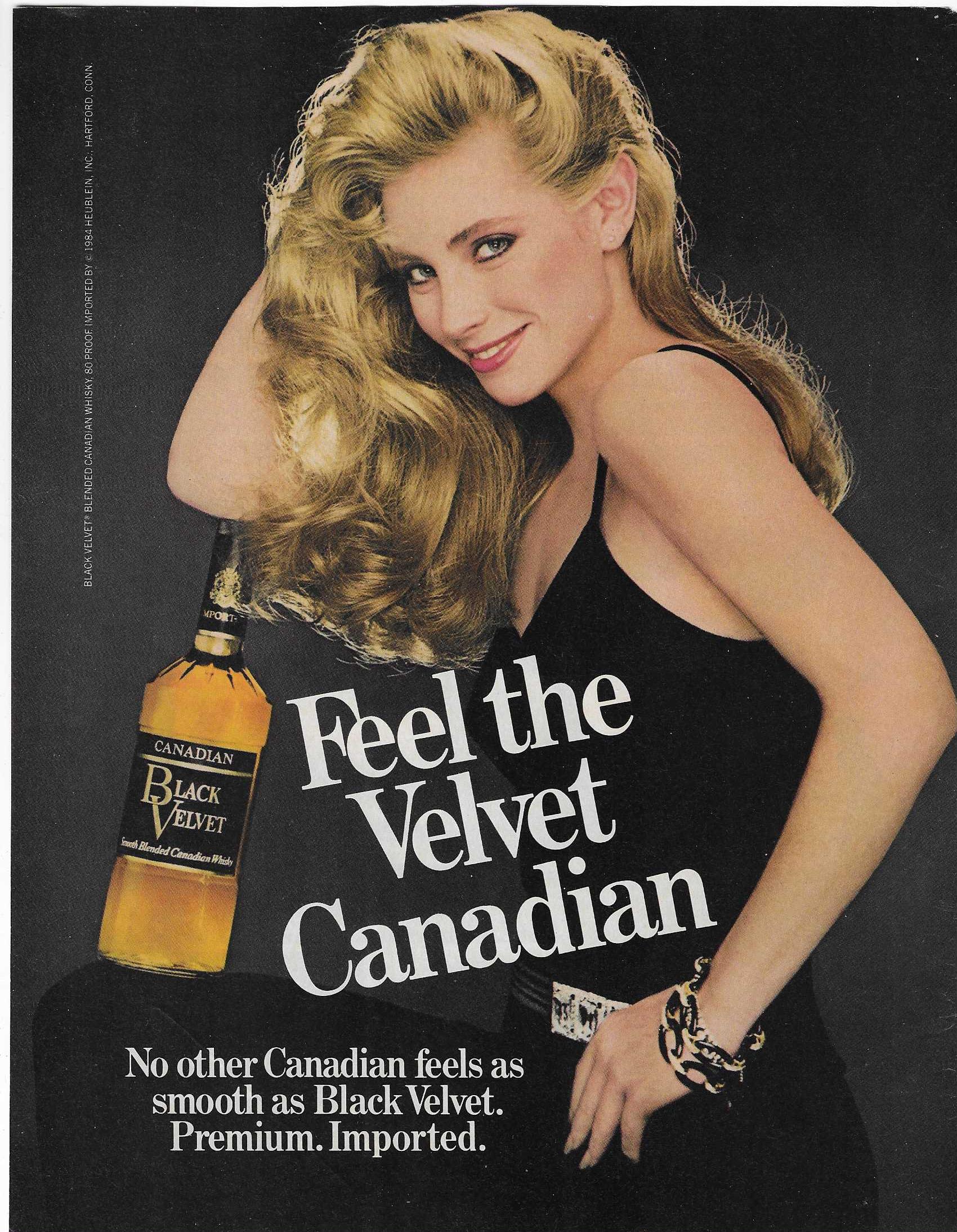 Black Velvet Whiskey Ads