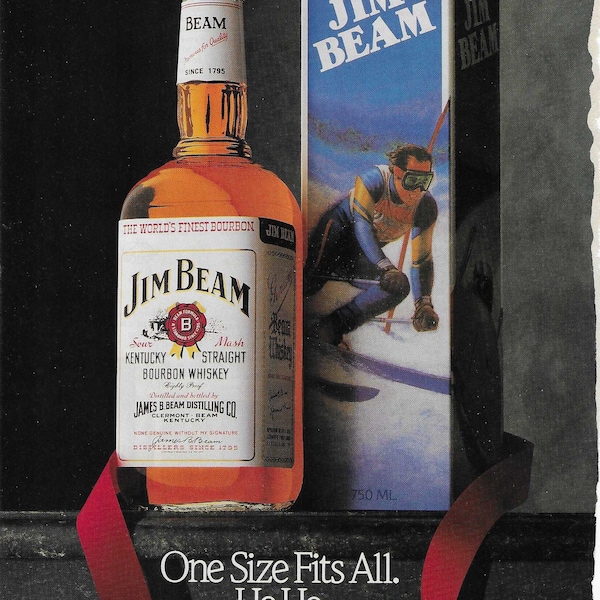 Jim Beam Print - Etsy