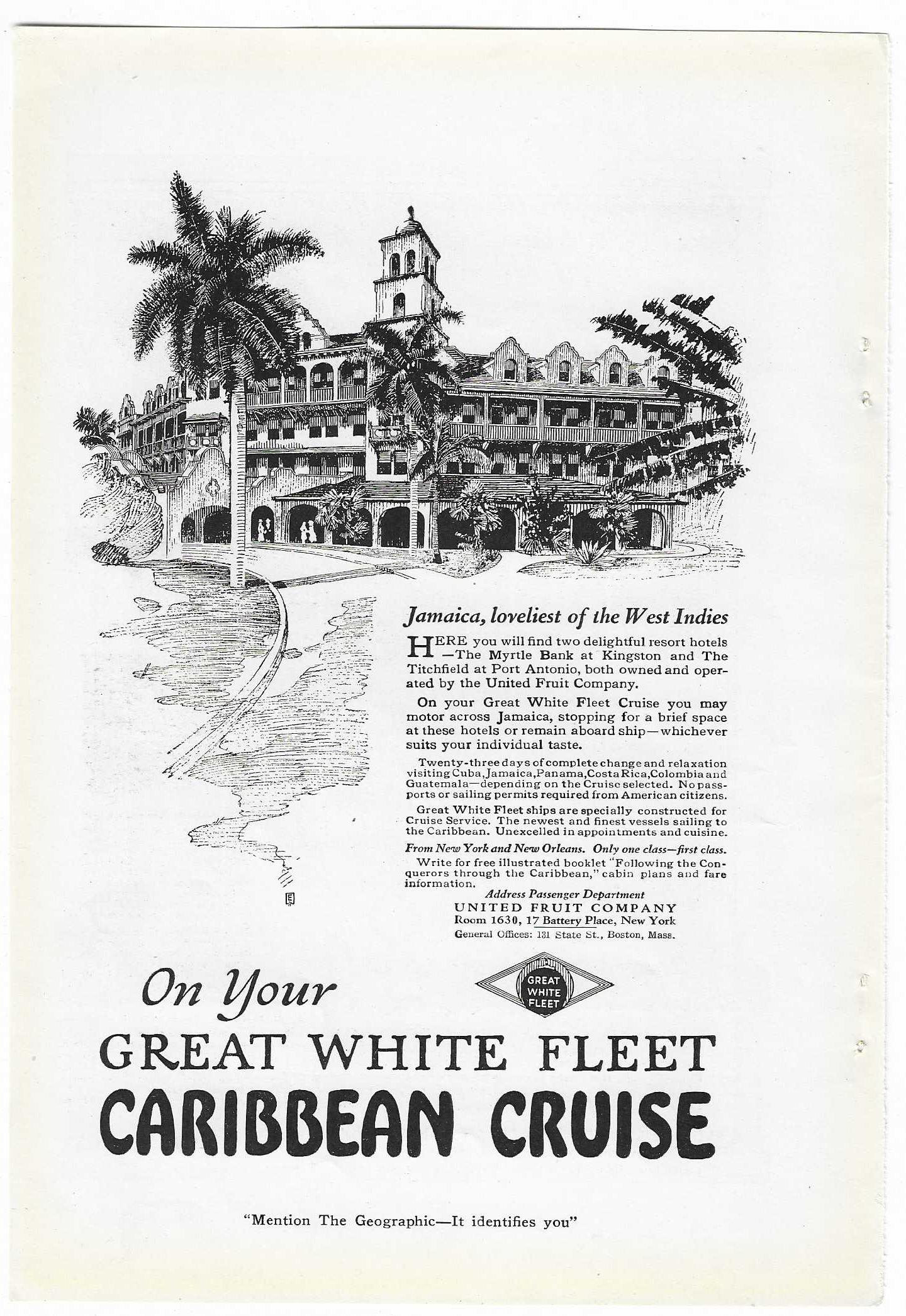 Original 1921 Full Page Magazine Advertisement Great White - Etsy