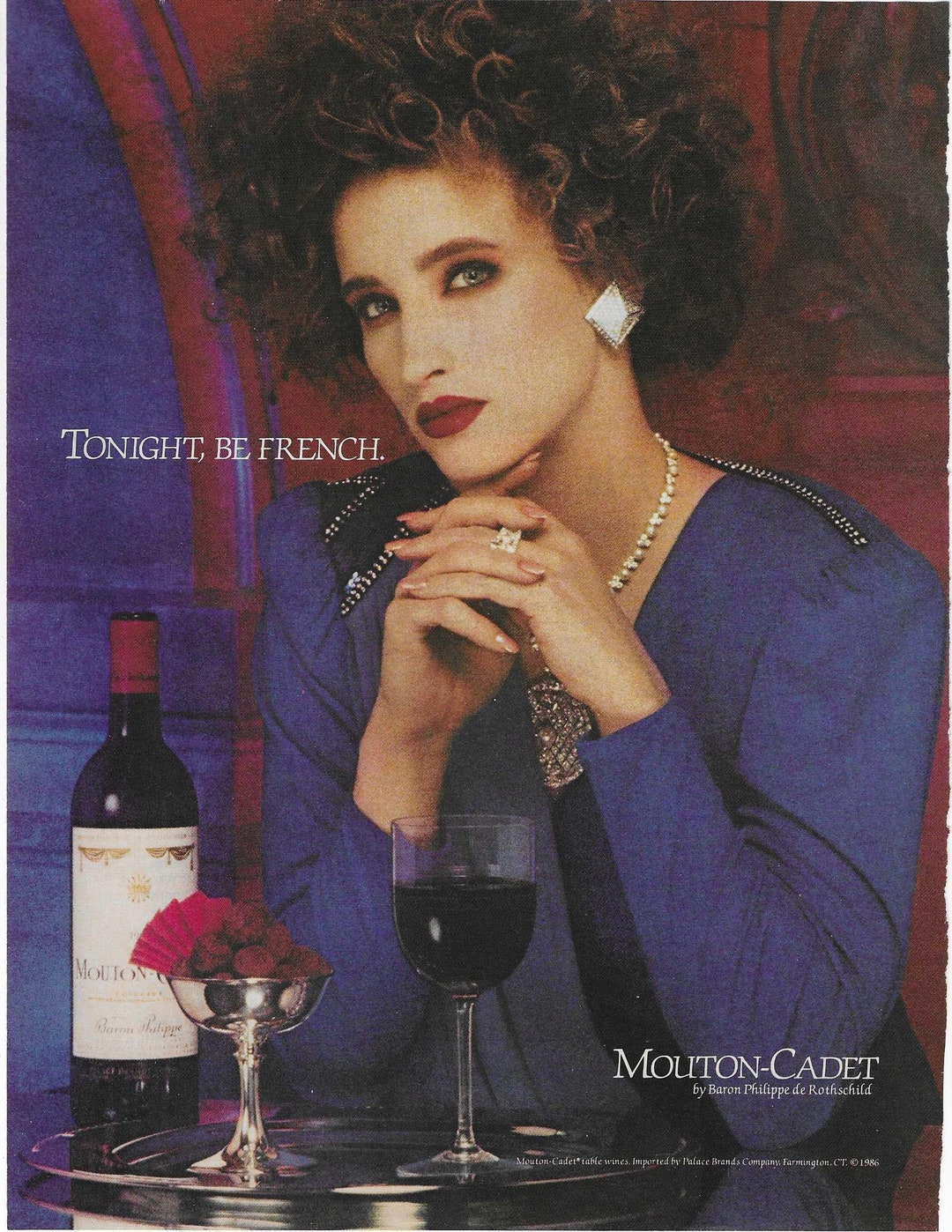 Original 1986 Full Page Magazine Advertisement for - Etsy