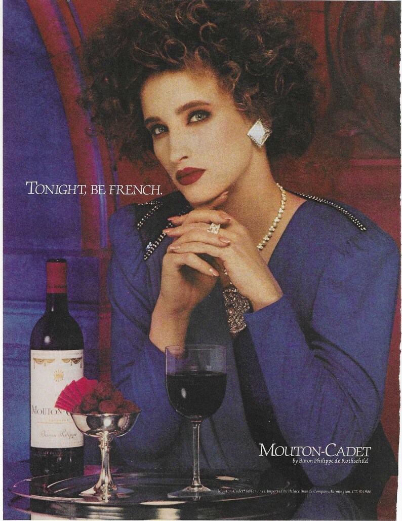 Original 1986 Full Page Magazine Advertisement for - Etsy