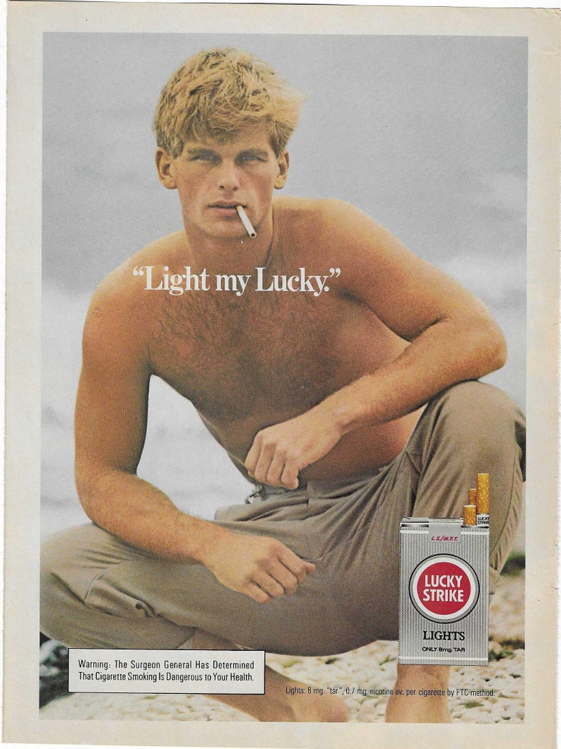 Original 1985 Full Page Magazine Advertisement for LUCKY - Etsy