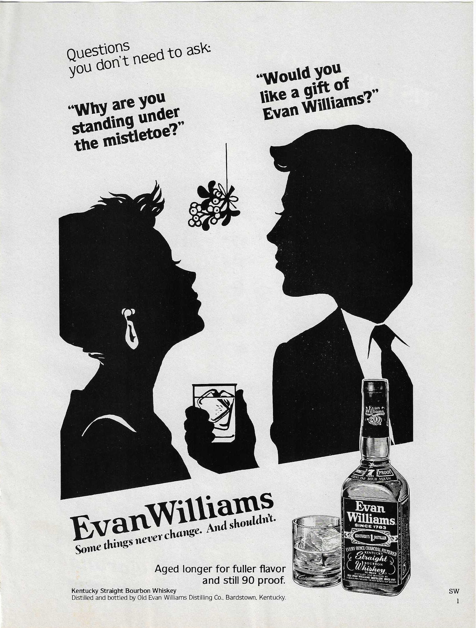 Evan Williams Whiskey Ad
