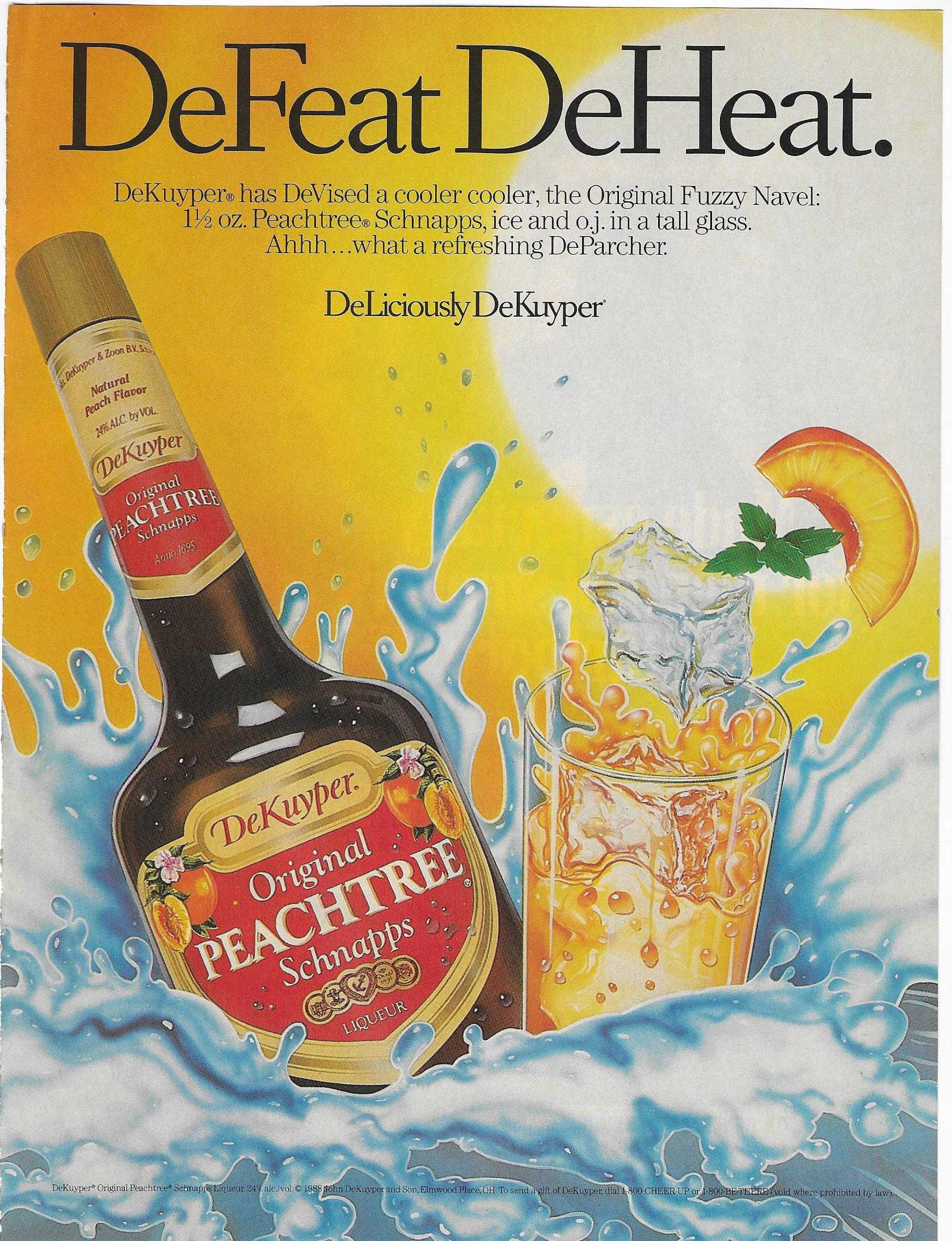 Dekuyper Peach Schnapps