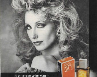 Original 1989 Full Page Magazine Advertisement LAGERFELD Cologne for ...