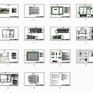 24'x36' Modern Garage Plans With Studio Apartments, 2 Car Architectural ...