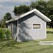 Backyard Office Plans, 14x18 Tiny House Building Blueprints, Outdoor ...