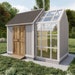 15'x15' Pyramid Framed Greenhouse Plans/detailed Building Construction ...