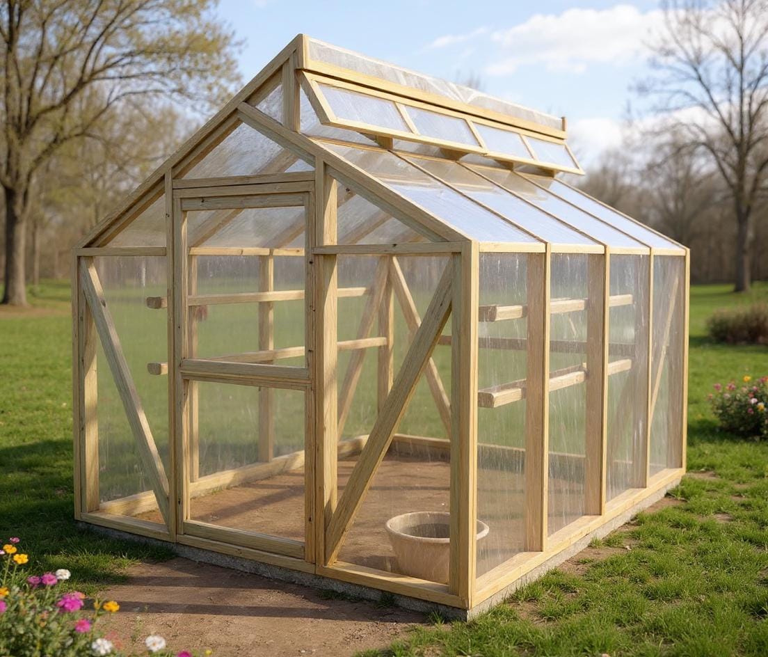 Geothermal Underground Passive Solar Greenhouses