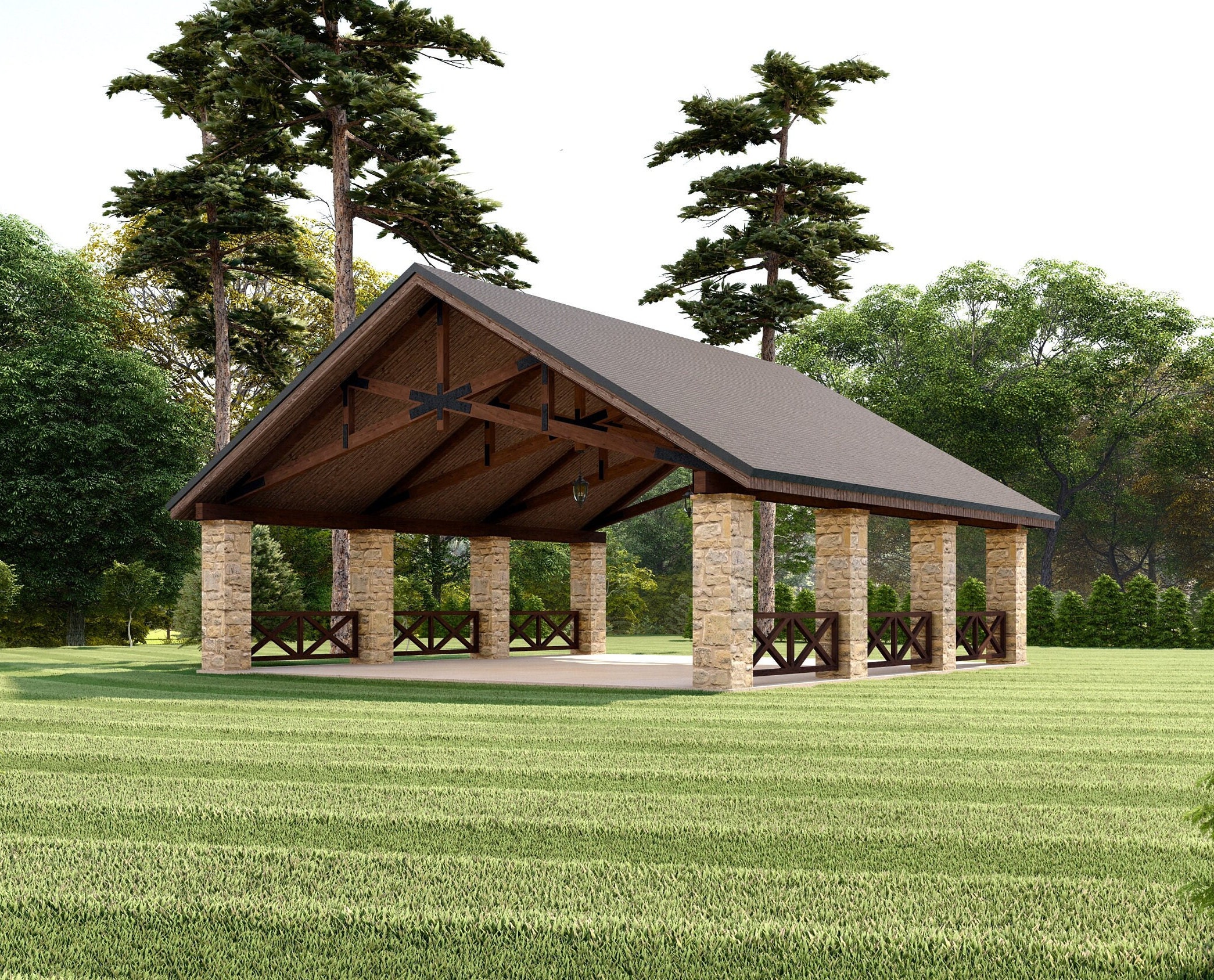 Outdoor Pavilion Plans