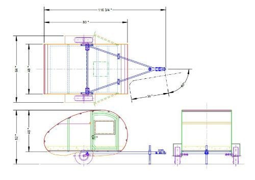 Free Teardrop Motorcycle Trailer Plans | Reviewmotors.co