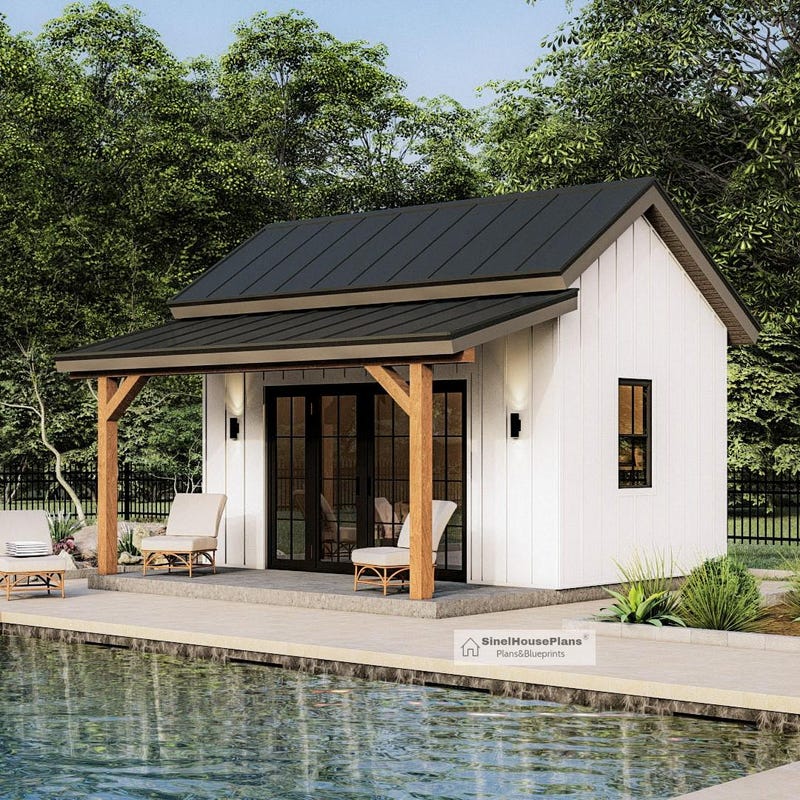 Small Pool Houses - Etsy
