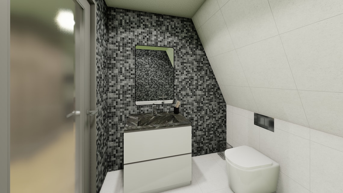 A Frame Cabin House Plans With Loft 16x30 Cottage Building - Etsy