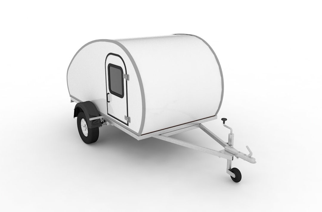 Motorcycle Small Car Teardrop Trailer Plans DIY Travel Camper ...