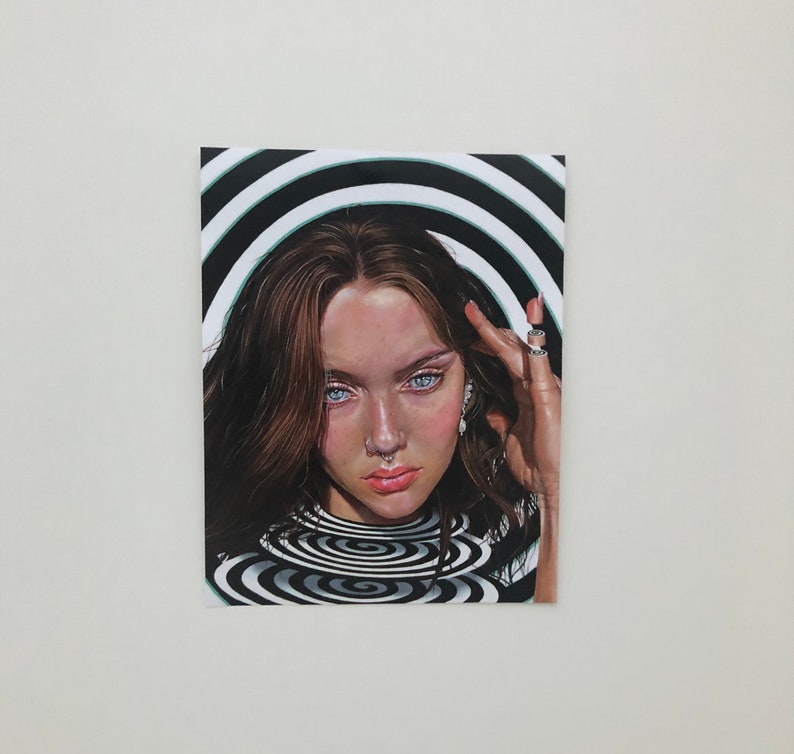 Inna Nord Small Art Print Poster Signed | Etsy