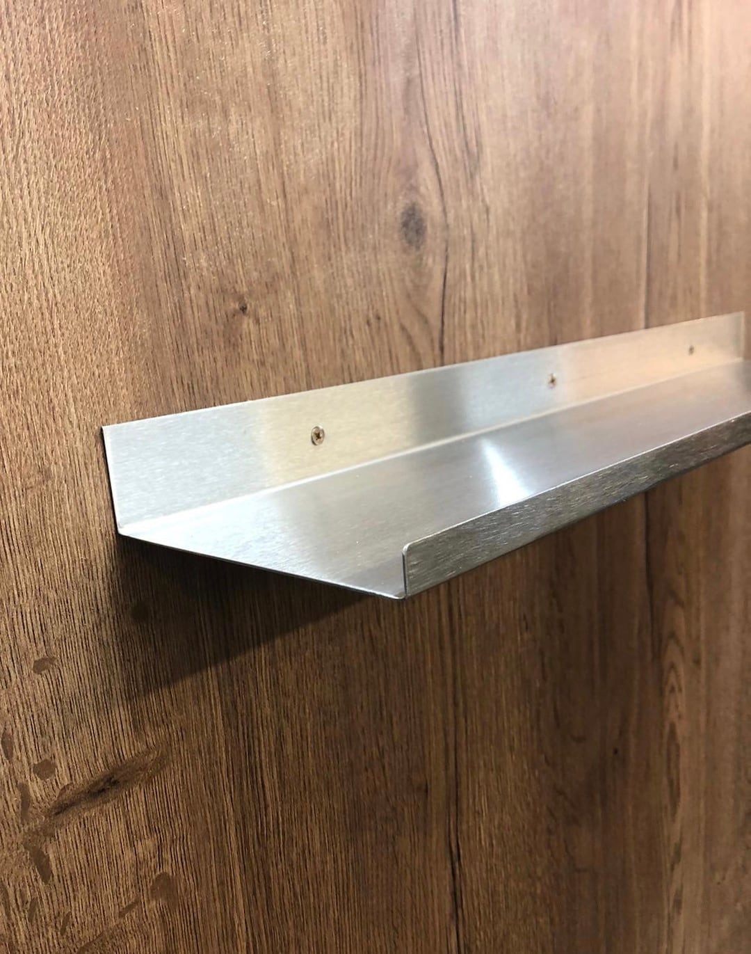 Stainless Steel Picture Ledge. Custom Metal Wall Shelf for Home ...