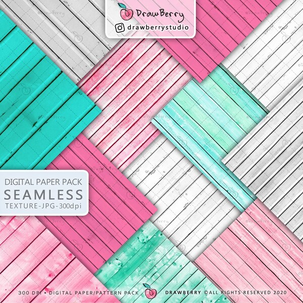 Pink Wood Grain Scrapbook Paper - Etsy