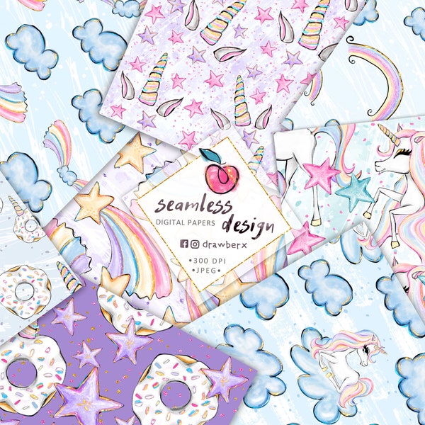 Unicorn Papers - Etsy