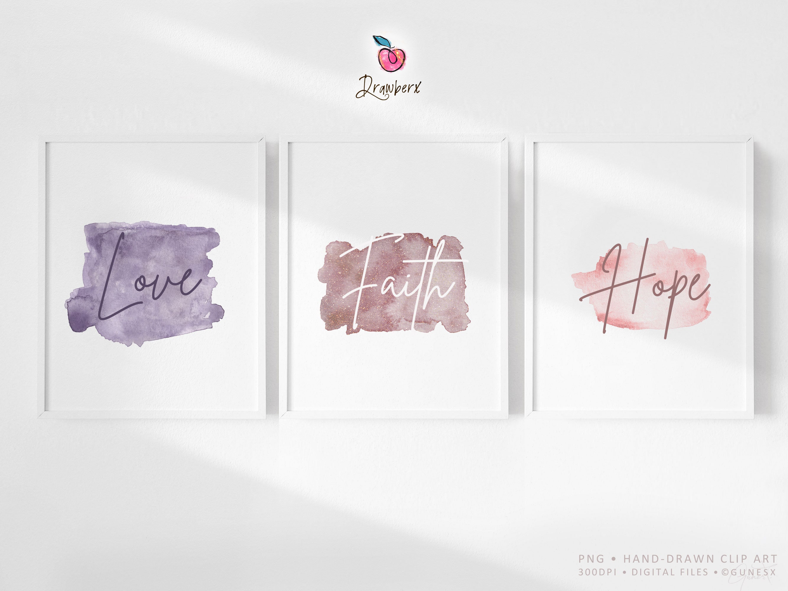 Watercolor Splatter, Background Clipart | Neutral Brush Strokes, Earthy ...