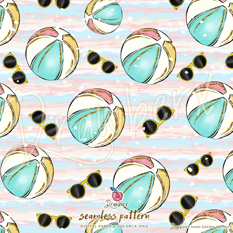 Beach Ball Fabric - Etsy