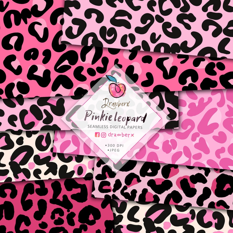 Leopard Wallpaper - Etsy