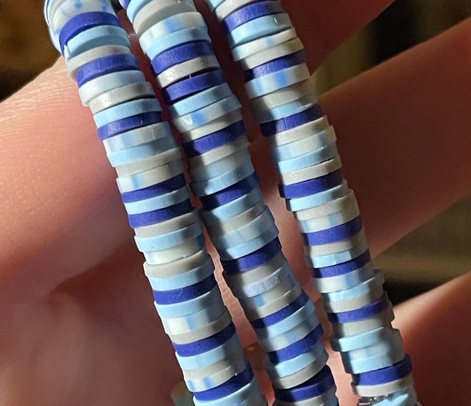 Custom Clay Bead Bracelet Set - Etsy
