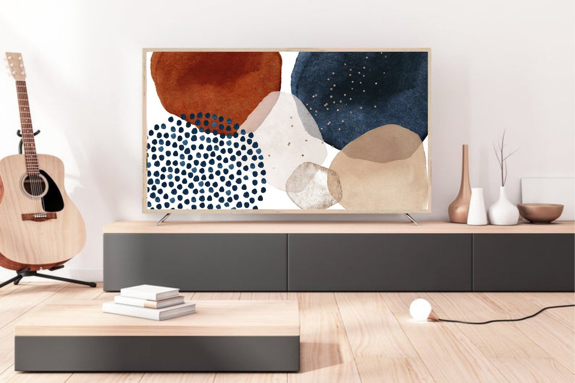 Samsung Frame TV Art Abstract Digital Art Print for Digital - Etsy