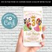 Snow White Birthday Invitation, Belle Invite, Princess Birthday Party ...