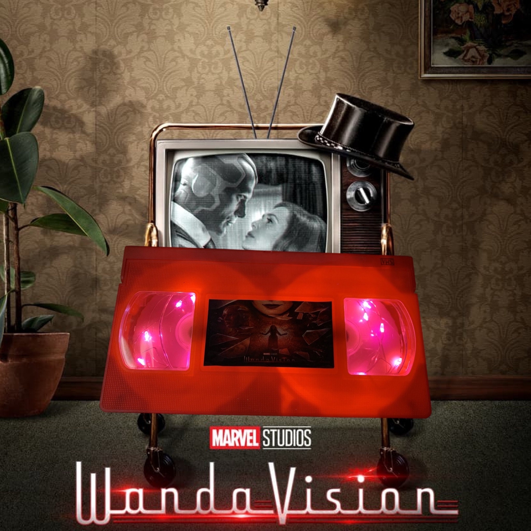 Wandavision VHS LED Light - Etsy