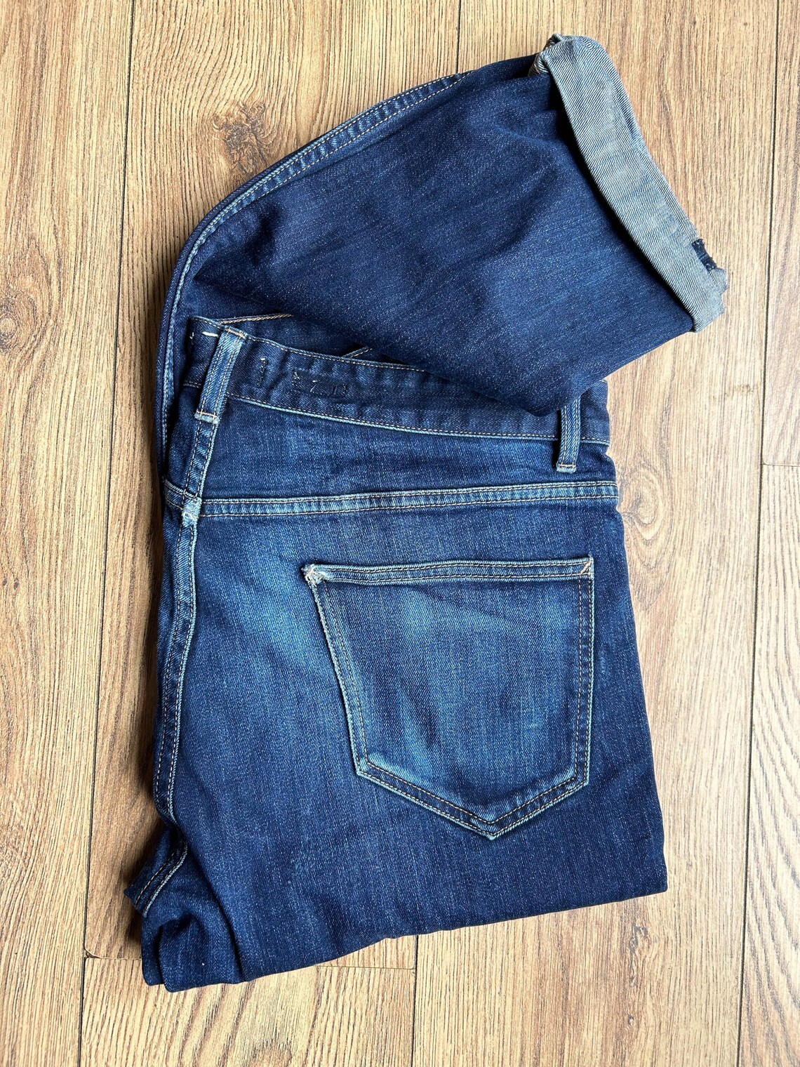 Dark Denim Jeans 'stretch Slim' From Topan - Size 34L - Mod / Indie ...