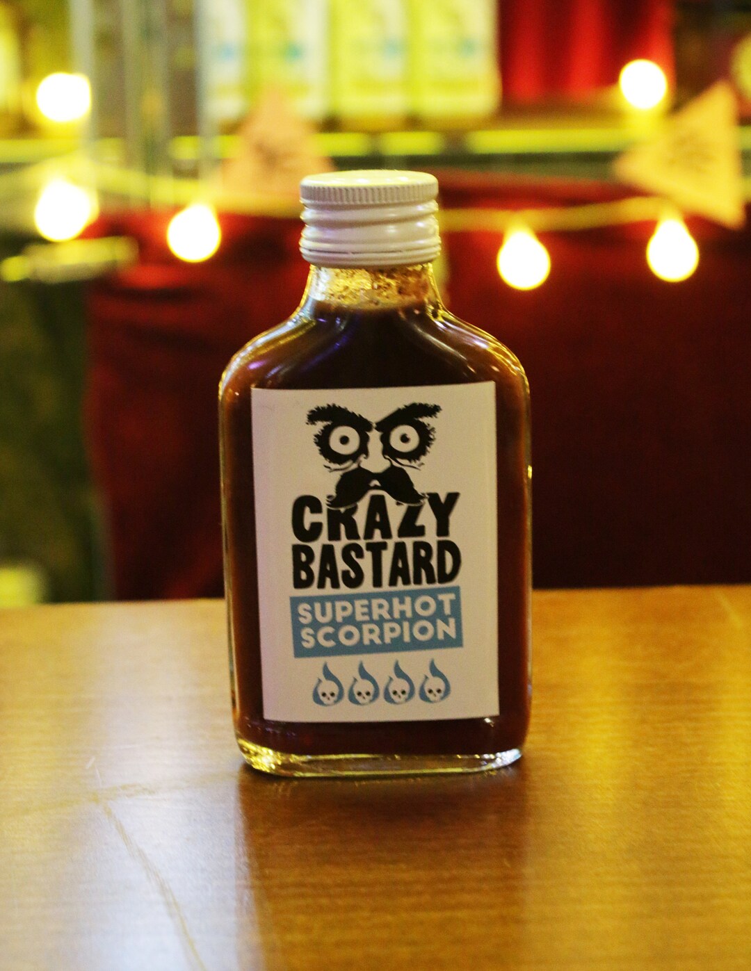 Hot Sauce : Crazy Bastard Superhot Scorpion 100ml / Heat Level 11 - Etsy