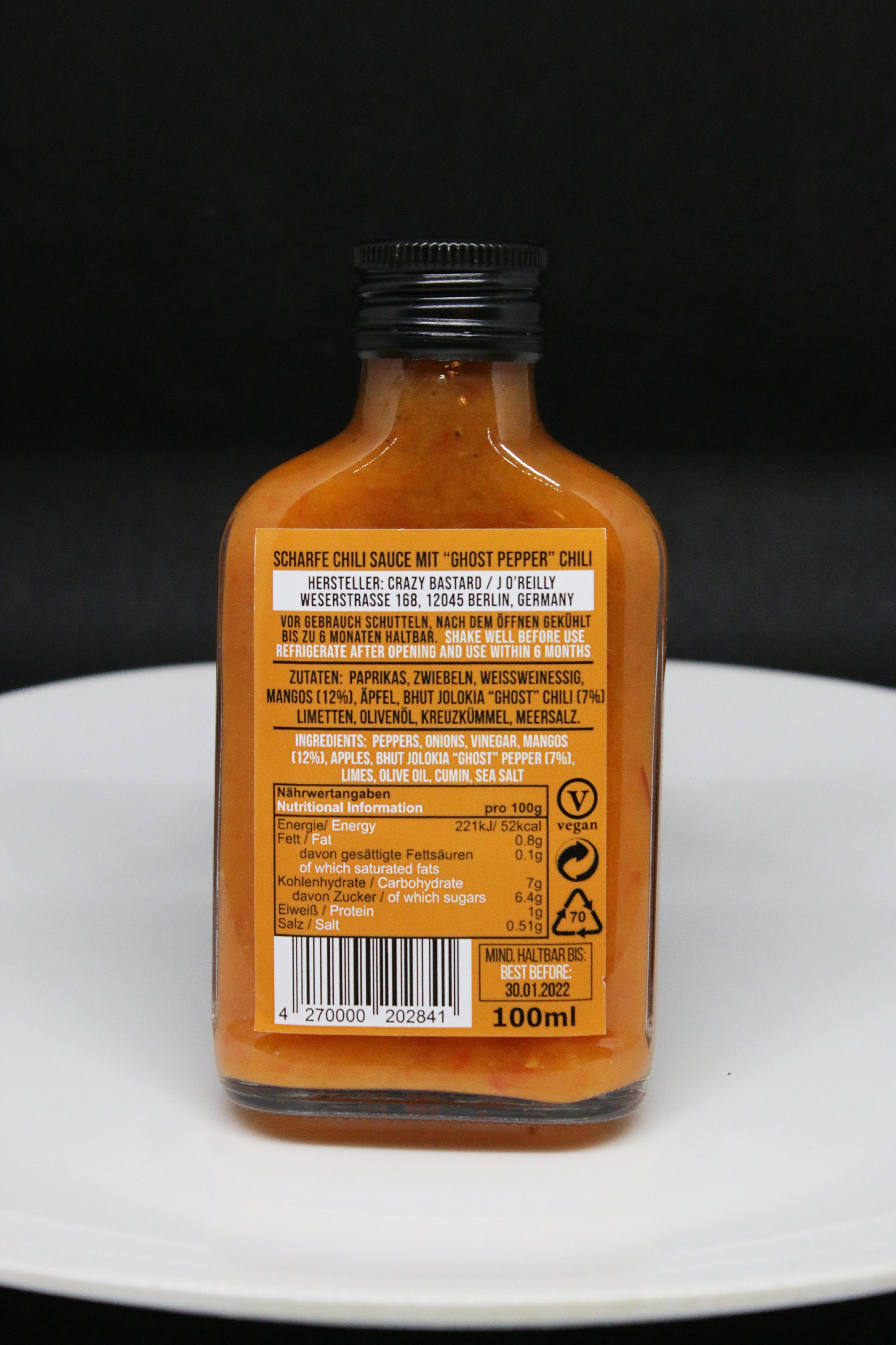 Hot Sauce Gift Box Collection 3 X Bottles 100ml - Etsy