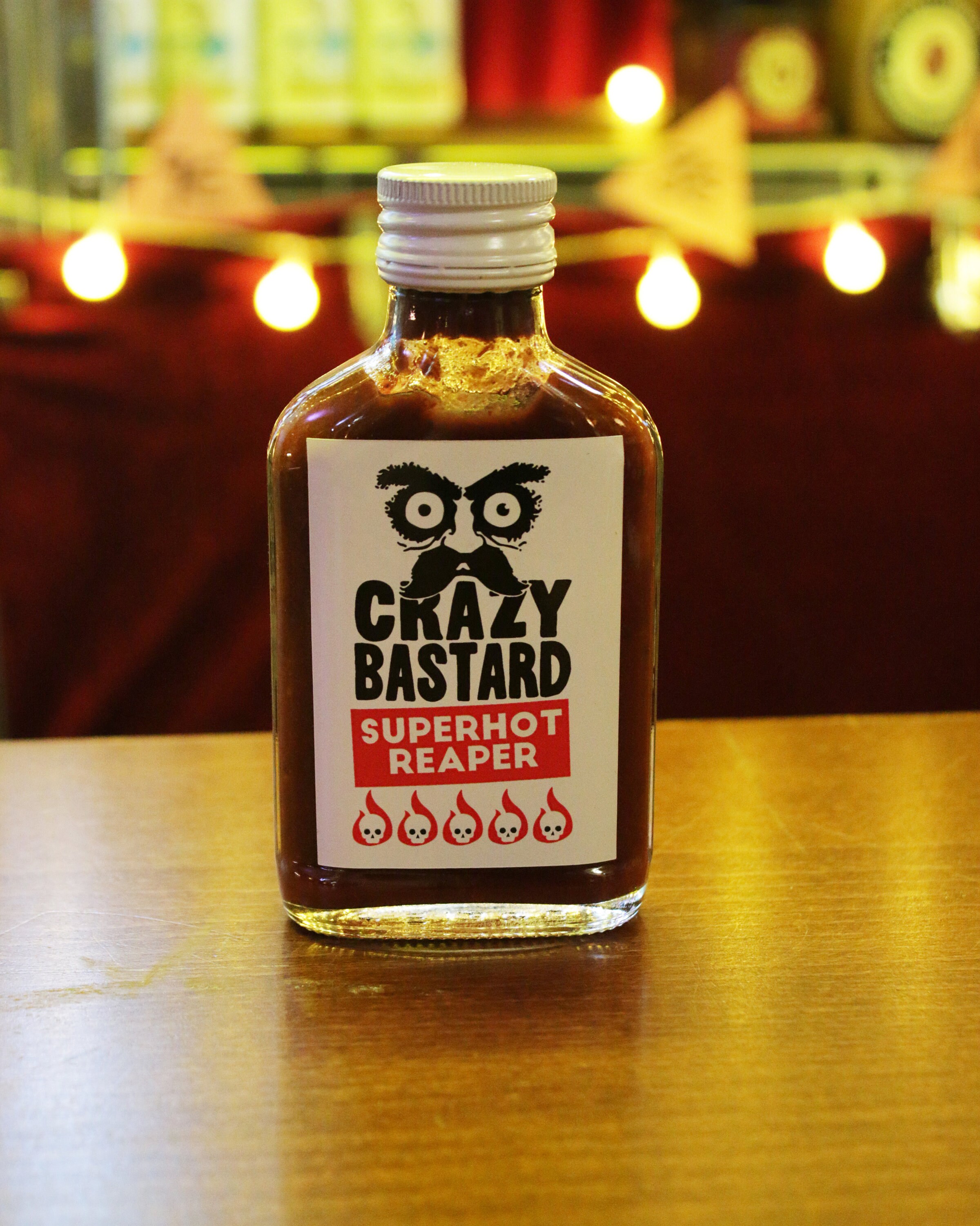 Hot Sauce : Crazy Bastard Superhot Reaper 100ml / Heat Level 12 - Etsy