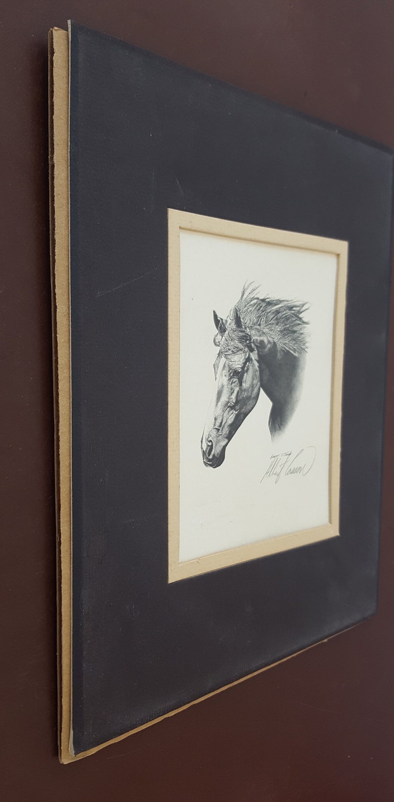 Albert J. Casson / Vintage 8 X 10 Horse Head Print - Etsy