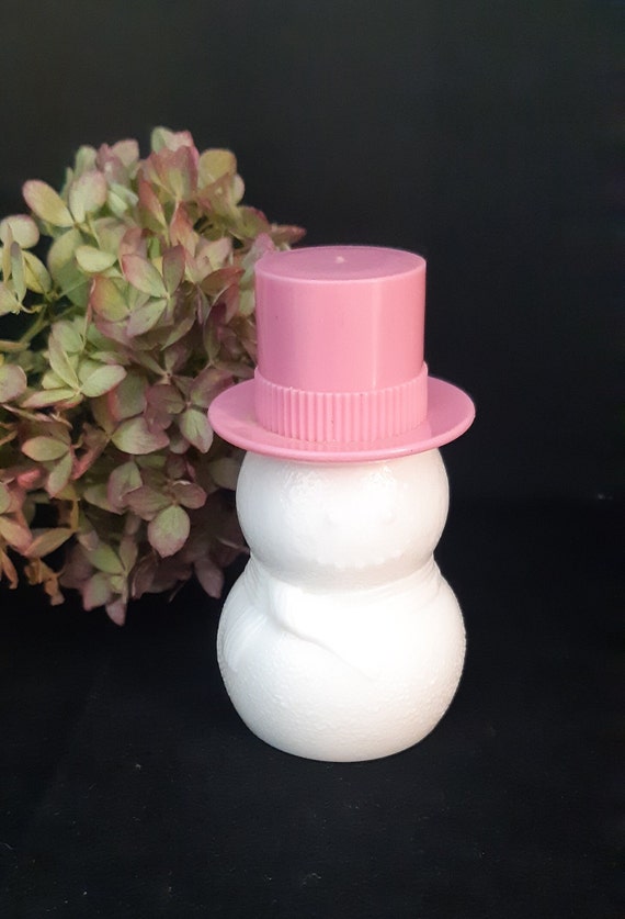 Vintage avon snowman bottle - Gem