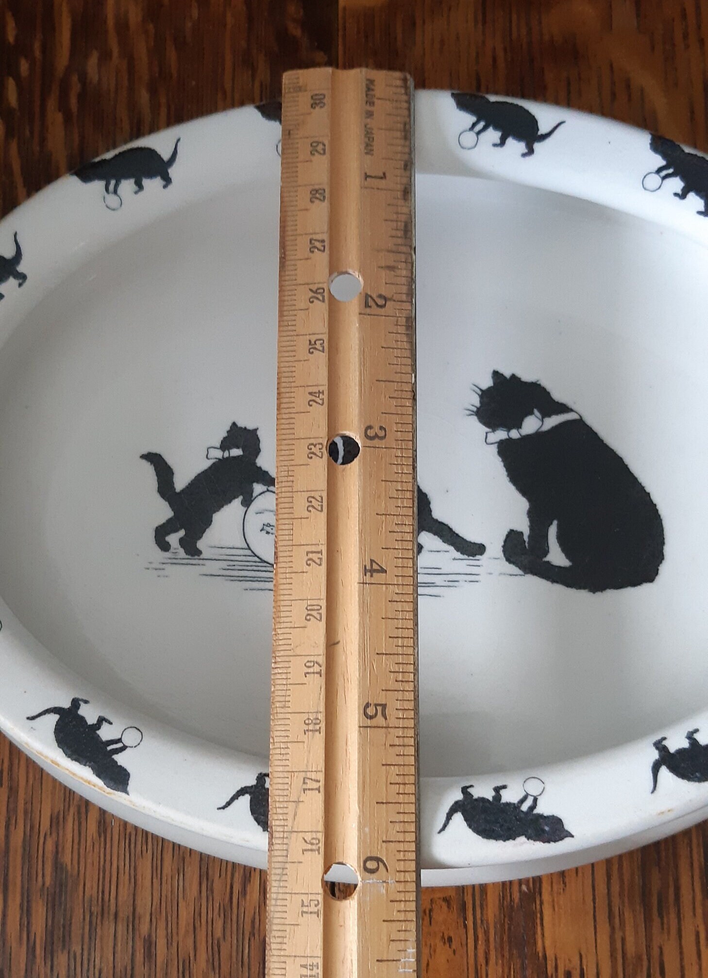 Vintage Grimwades Nursery Ware / Black Cats Pattern Pottery / Nursery Ware Baby Bowl Circa 1901 ...