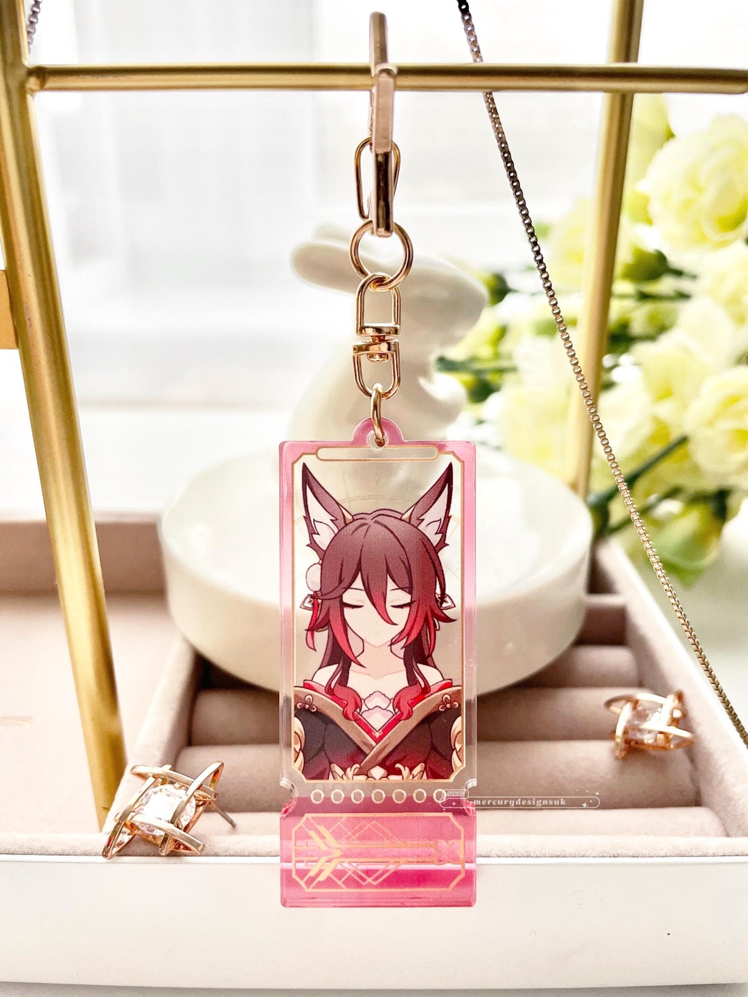 Honkai: Star Rail Keychain - TINGYUN (FUGUE) - Etsy