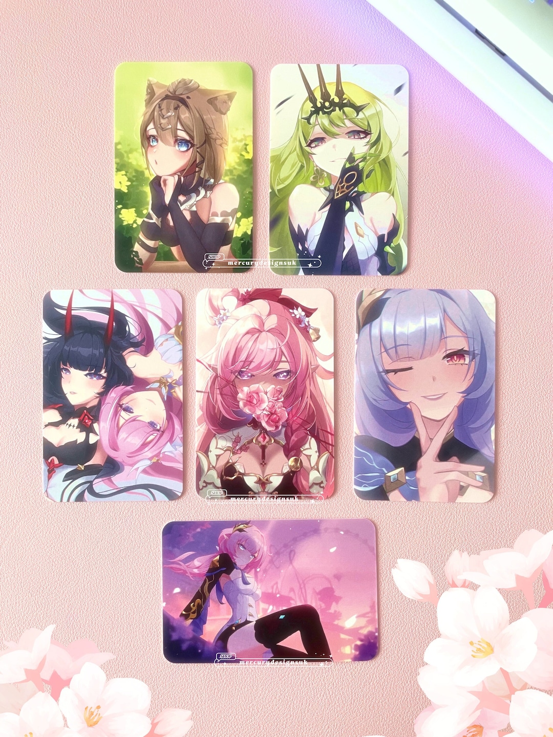 Honkai Impact 3rd Photocards // Small Art Prints, 85mm X 55mm // by ...