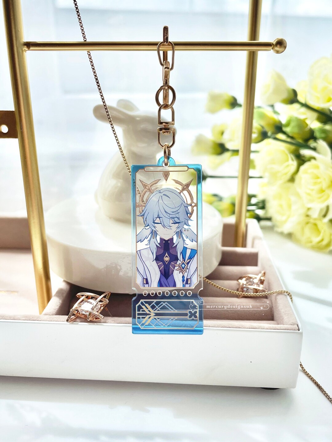 Honkai: Star Rail Keychain - SUNDAY - Etsy