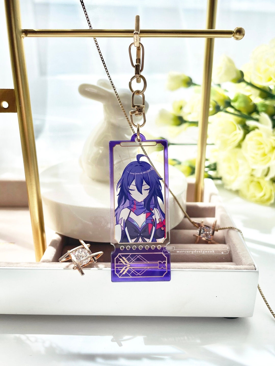 Honkai: Star Rail Keychain - SEELE - Etsy
