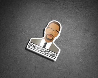 Malcolm X Sticker - Etsy