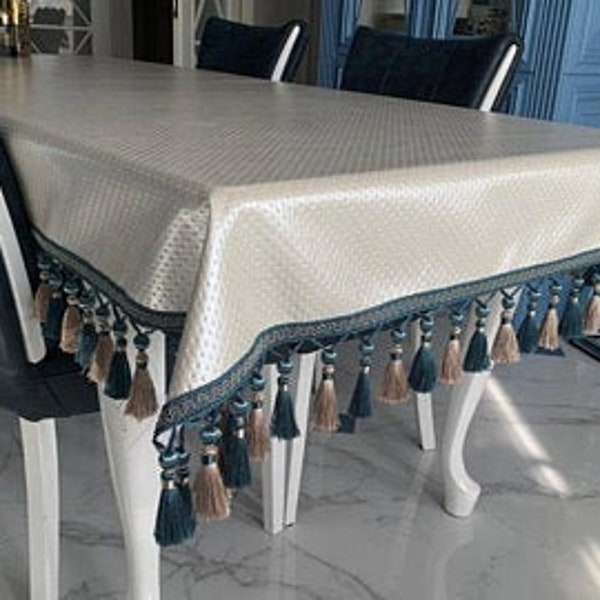Leather Tablecloth - Etsy