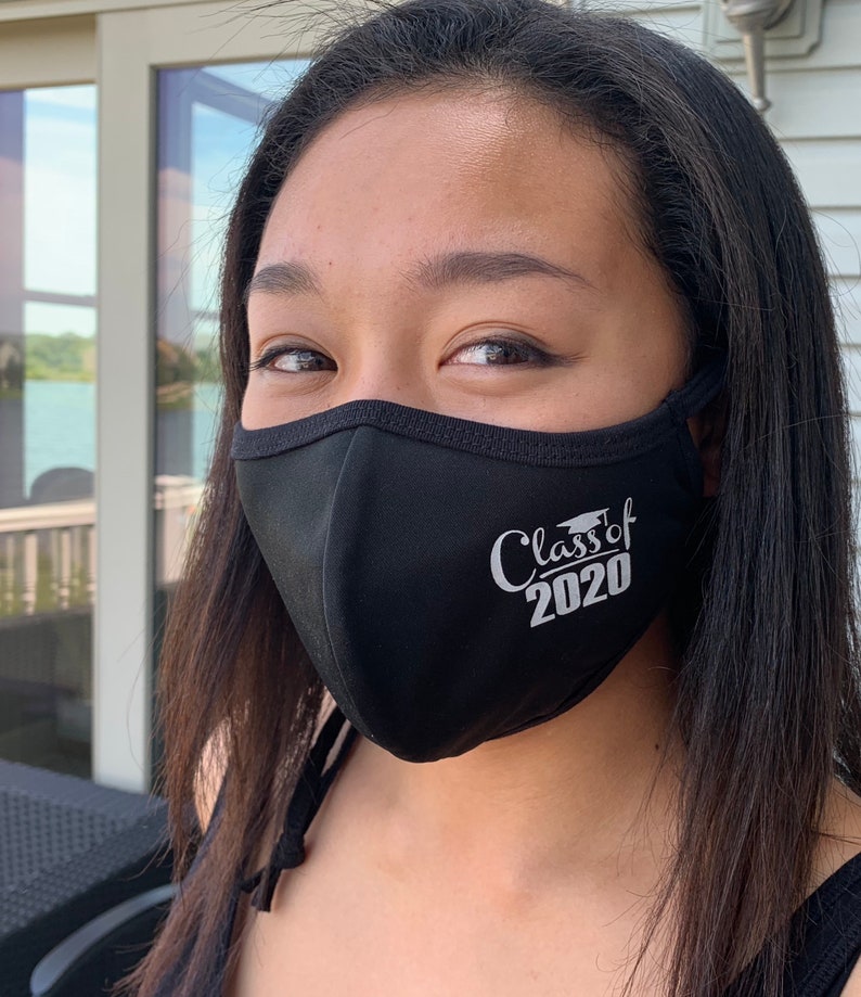 2020 Mask Reusable Cloth Mask Class of 2020 face mask | Etsy
