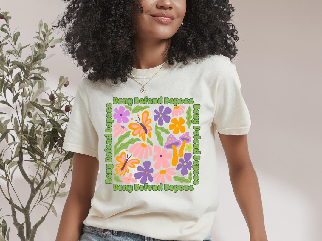 Deny Defend Depose T-shirt Activism Shirt Activist Tee Political Shirt ...