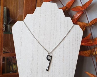 Clock Key Necklace - Etsy