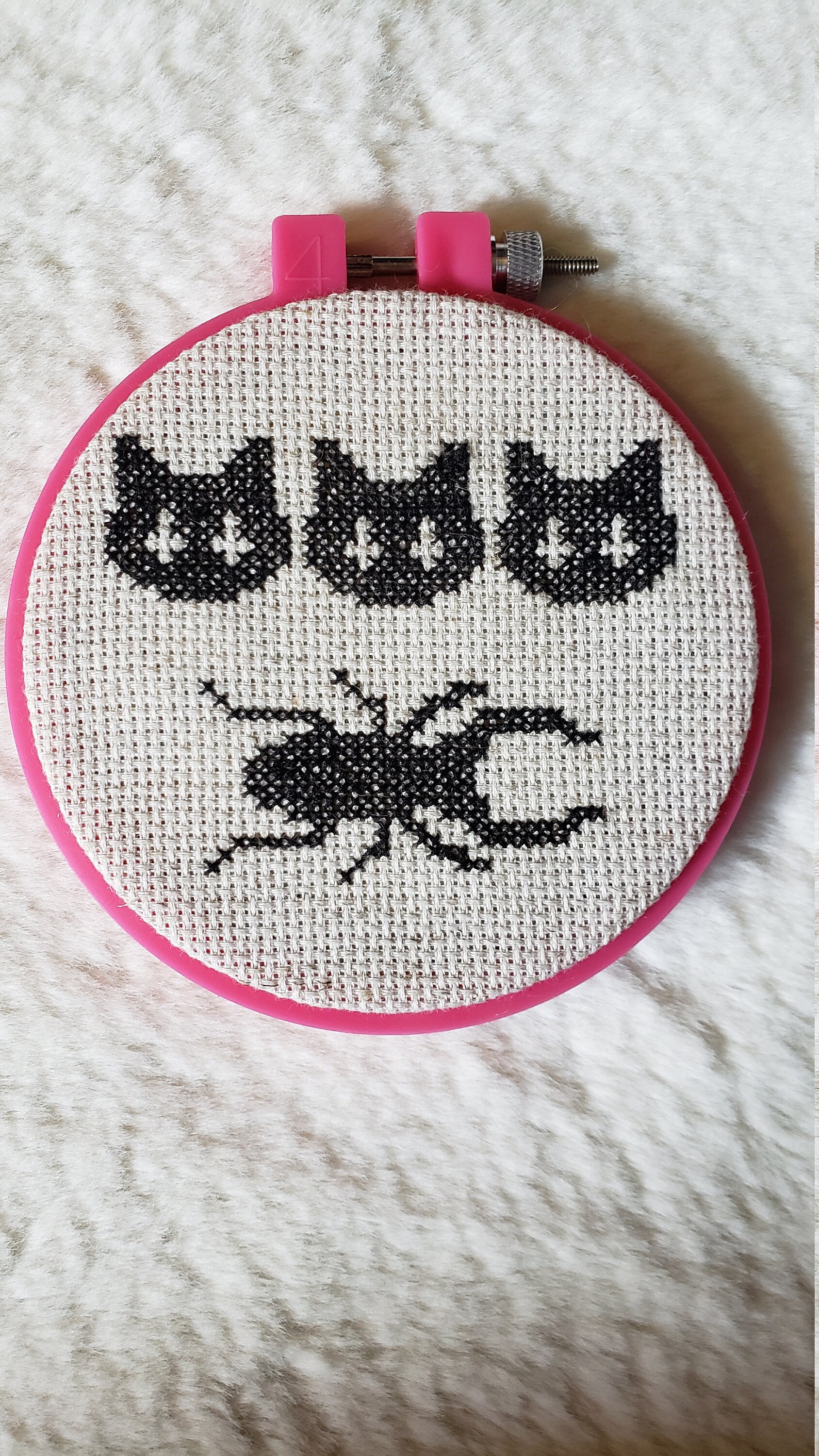 Inverted Cross Galaxy Kitten