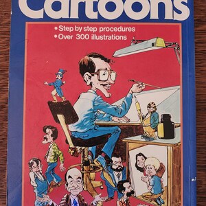 How to Draw Cartoons Softcover Book 1981 - Step by Step Guide With ...