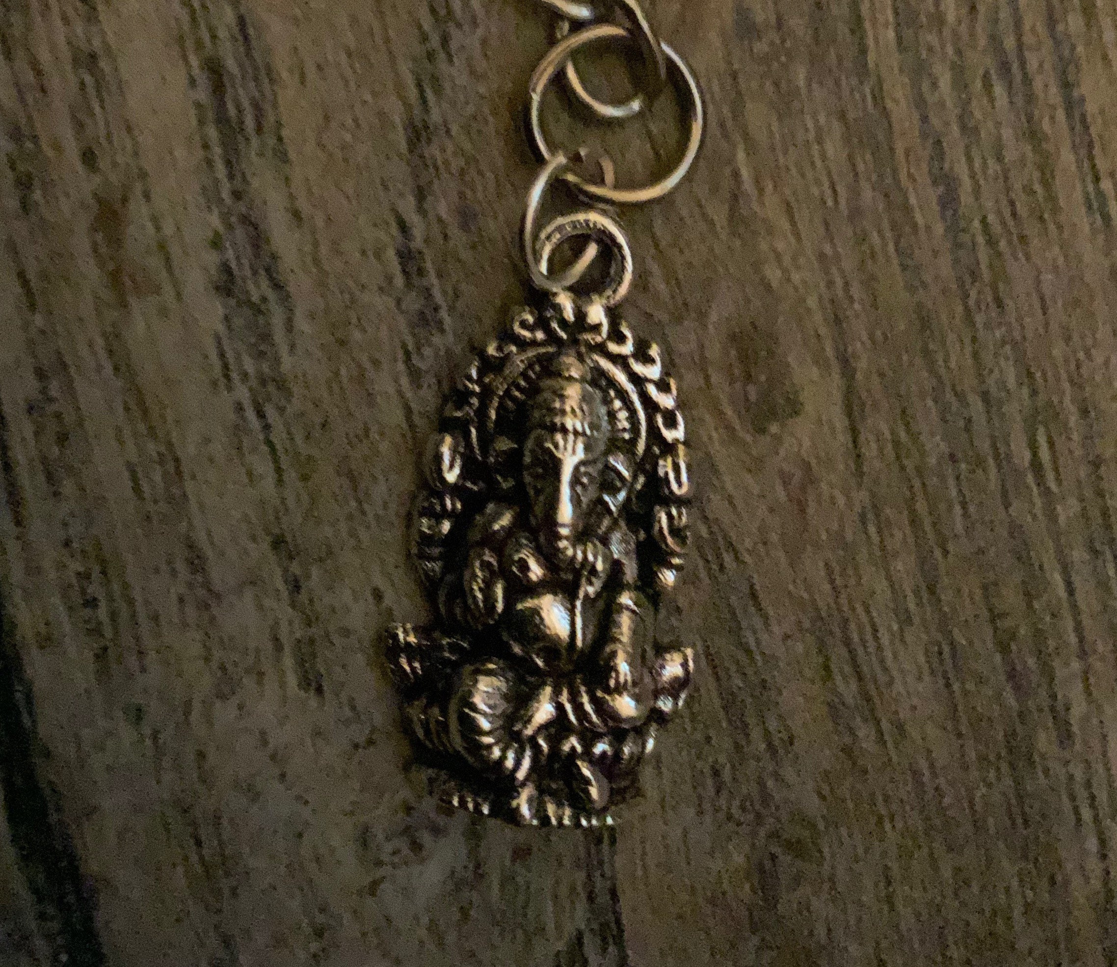 Ganesh Keyring Hindu Charm Hindu Pendant Ganesha Keychain | Etsy